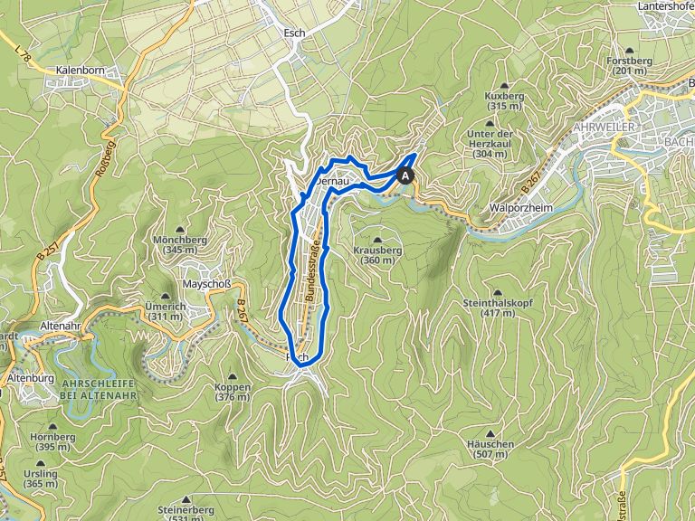 dernau | randonnée pédestre | Komoot